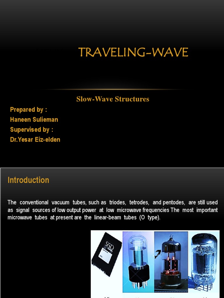 Helix Traveling Wave Tubes Overview | PDF | Vacuum Tube | Microwave