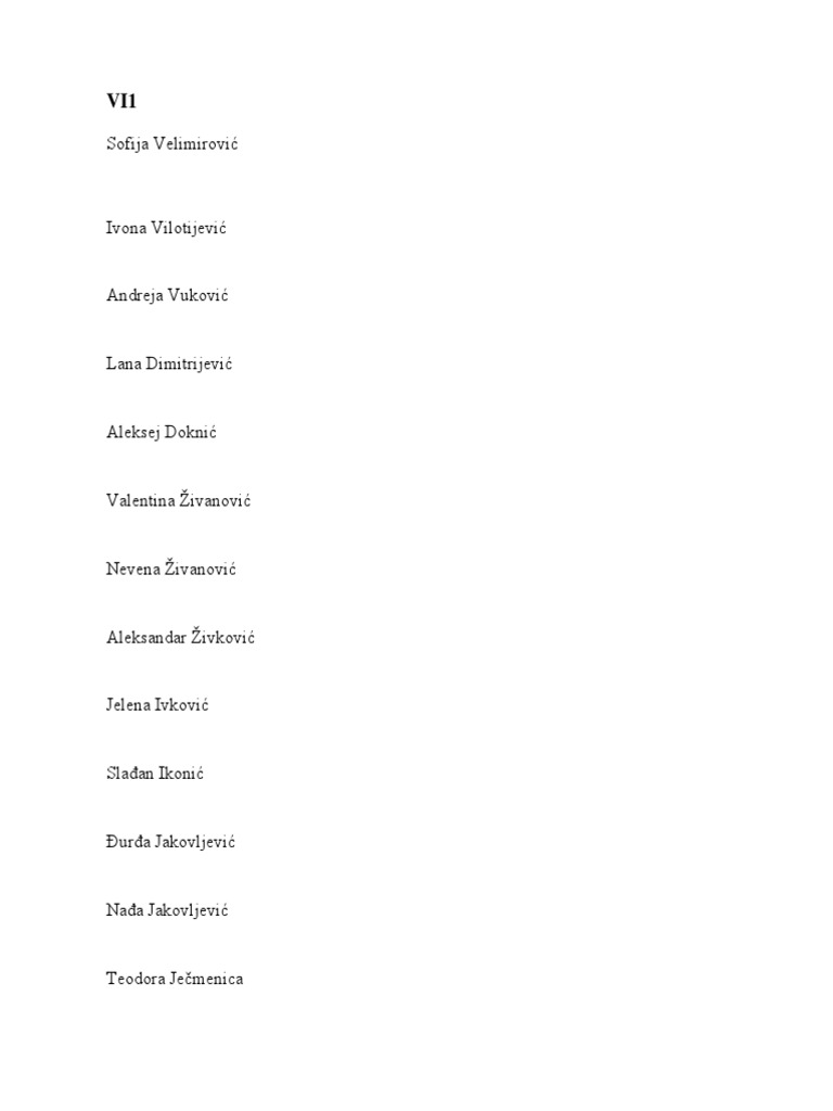Sofija Velimirović | PDF