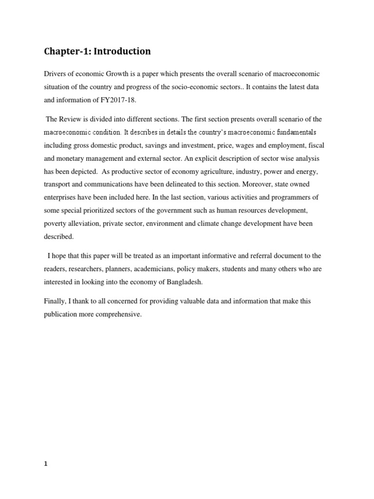 Drivers of Economic Growth | PDF | Government Budget Balance | Economic ...