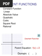 PC Parent Function Chart | PDF
