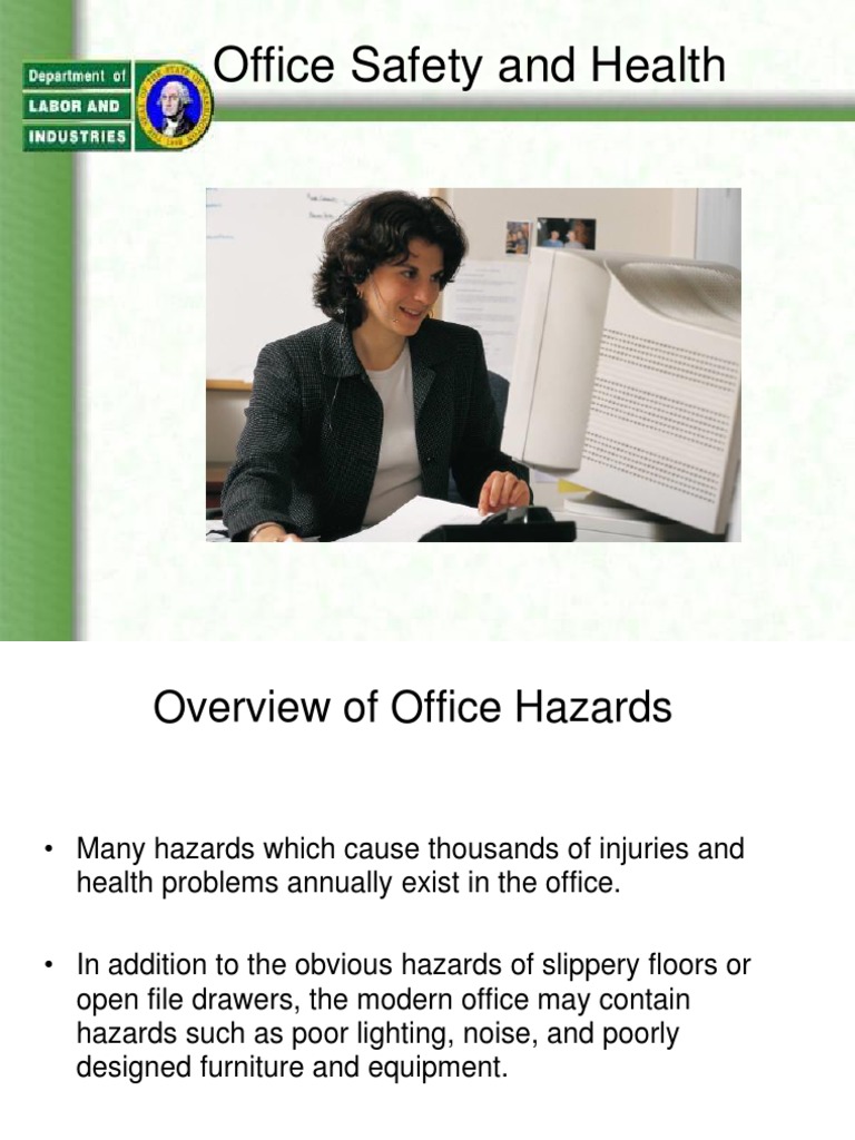 Office Safety Training | Download Free PDF | Lighting | Occupational ...