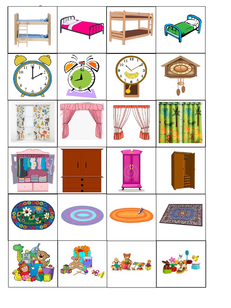 Bedroom Flashcards | PDF