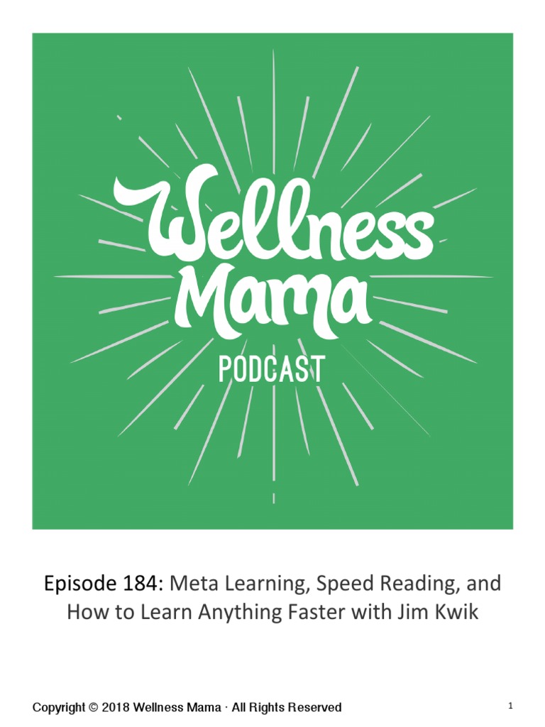 Meta Learning, Speed Reading, and How To Learn Anything Faster With Jim ... Meta Learning, Speed Reading, and How To Learn Anything Faster With Jim ...