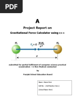 Gravitational Force SE - Key | PDF | Force | Gravity