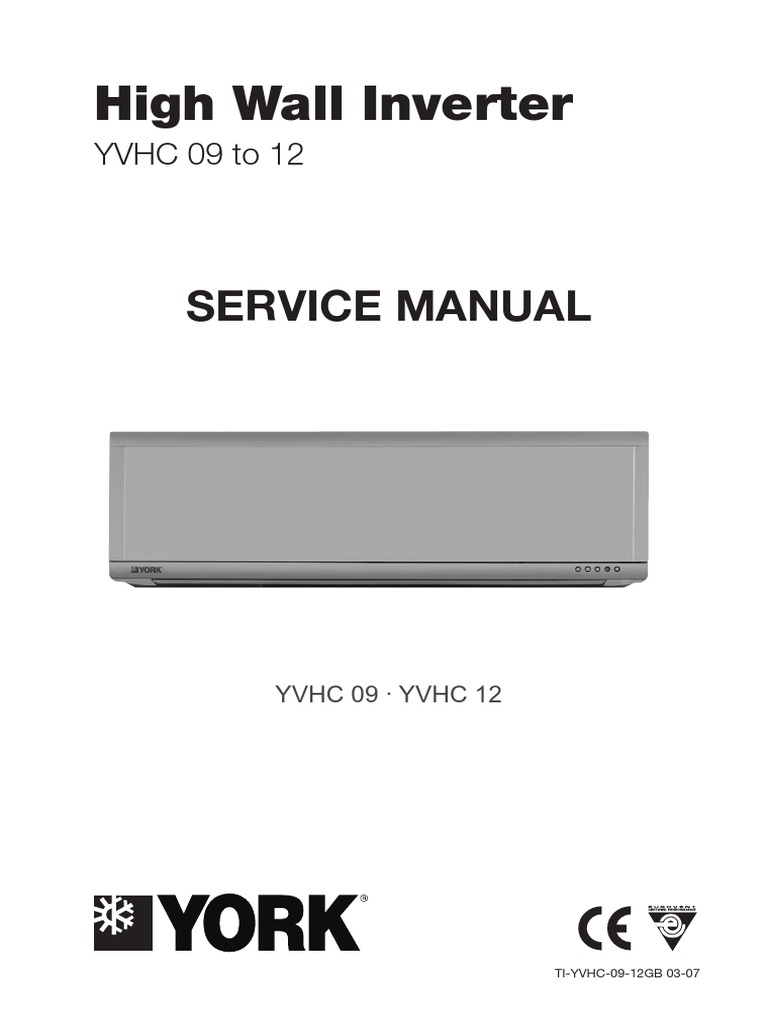 Mini Split YORK Inverter PDF | PDF | Equipo