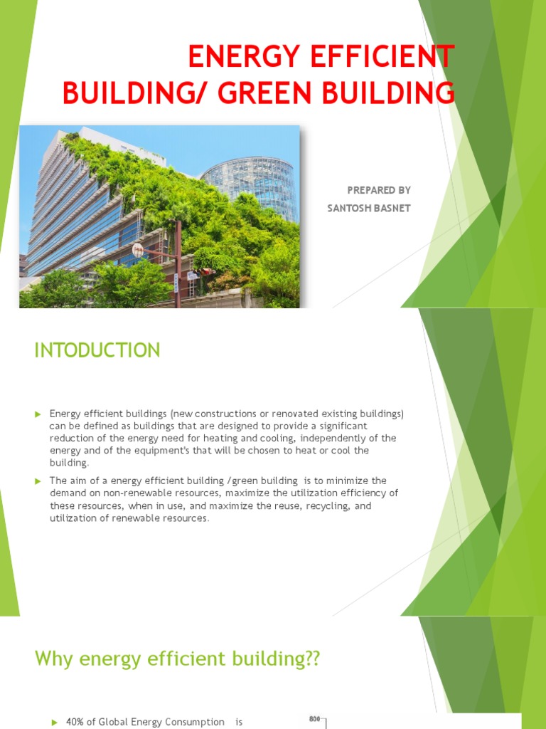 Energy Efficient Building | PDF | Green Building | Efficient Energy Use