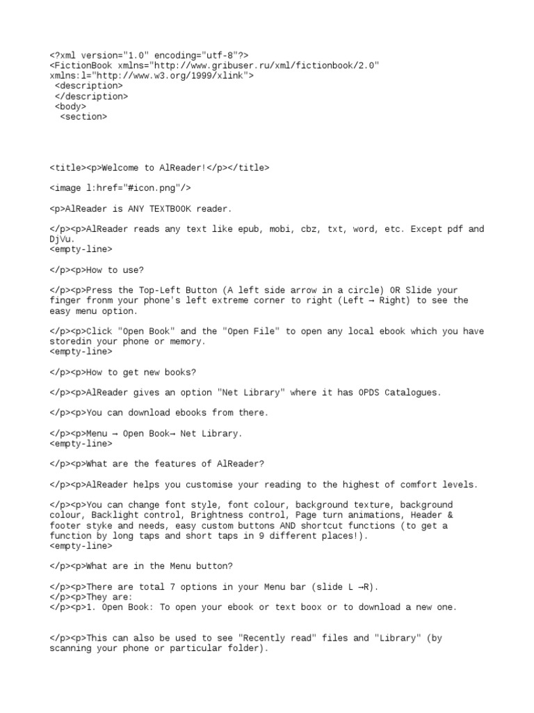 A Comprehensive Guide to Using the AlReader E-Book Reader Application ...