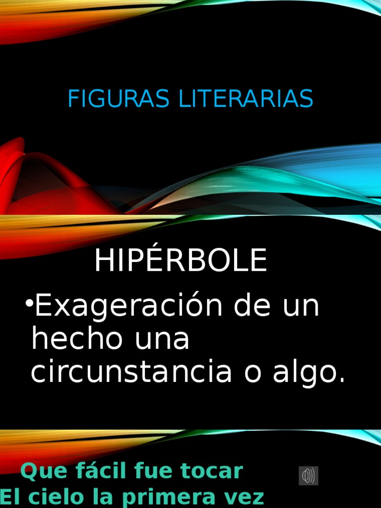 Figuras Literarias y Ejemplos | PDF