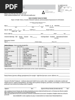 BTVI Medical Record Form | PDF | Medical Specialties | Clinical Medicine