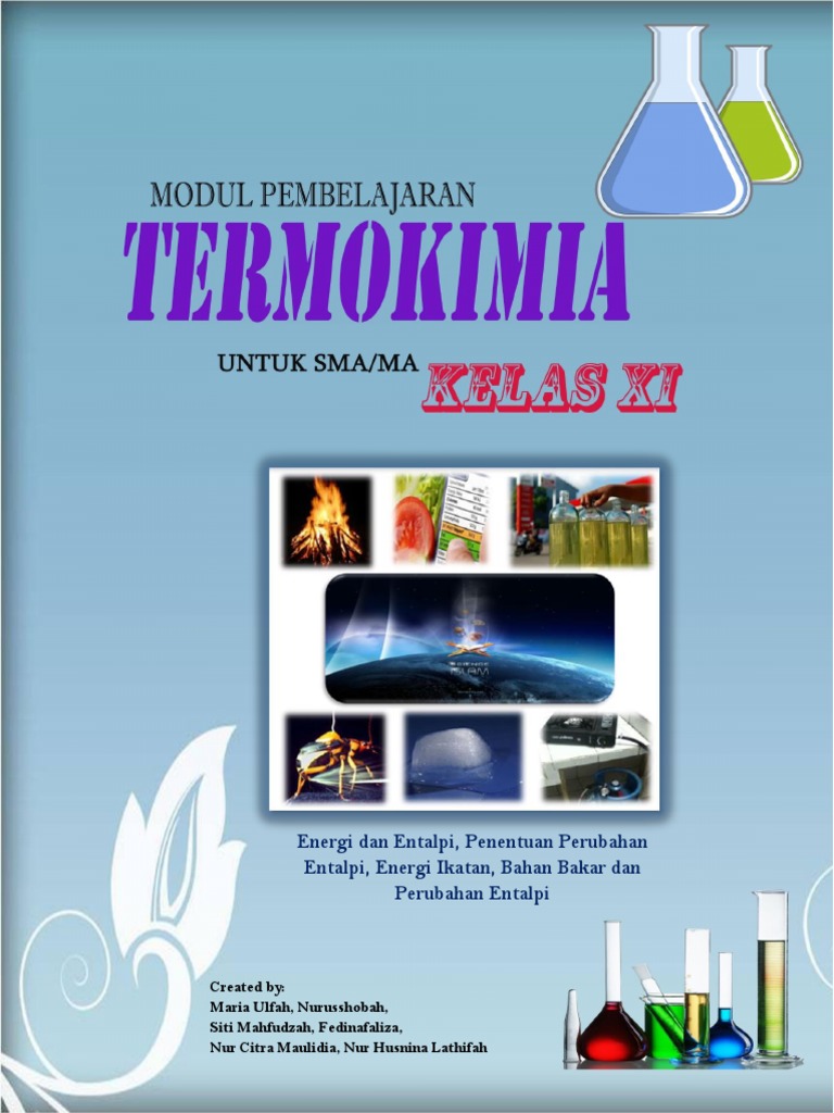 INOVASI PENDIDIKAN KIMIA - MODUL TERMOKIMIA Woed PDF | PDF