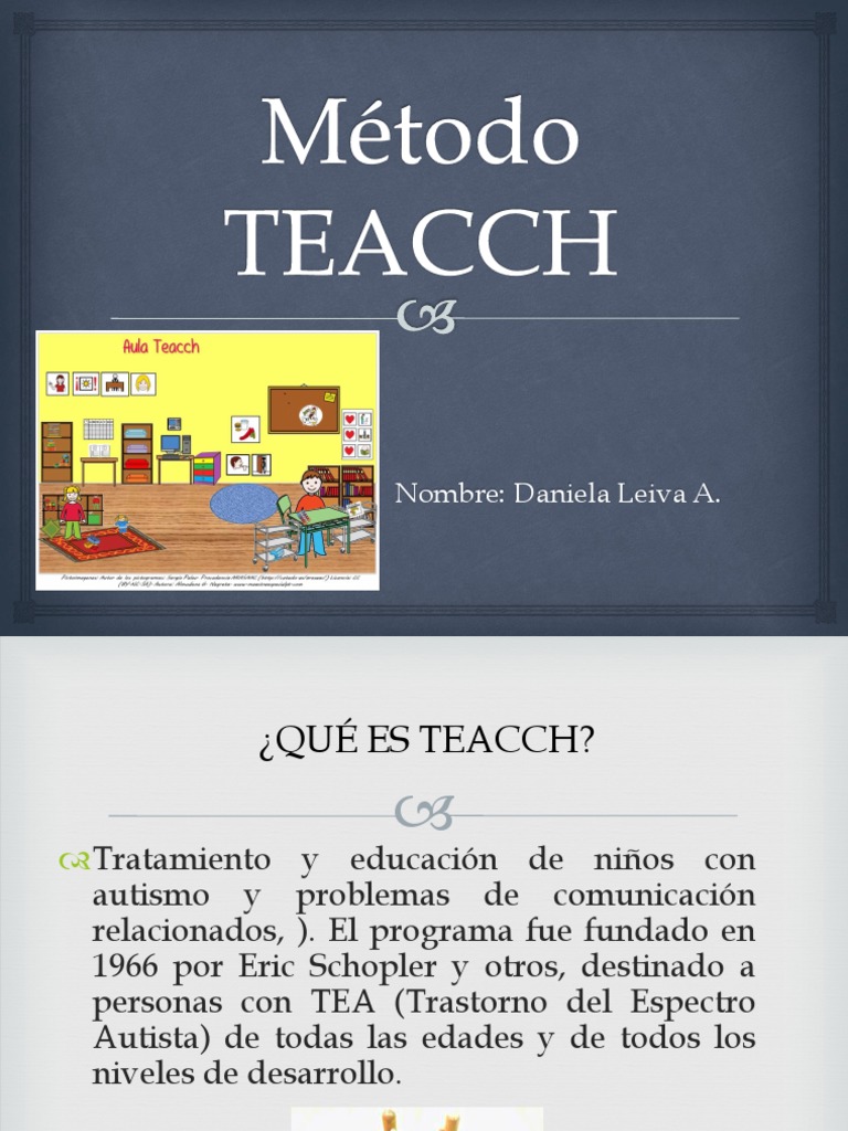 Método TEACCH | PDF