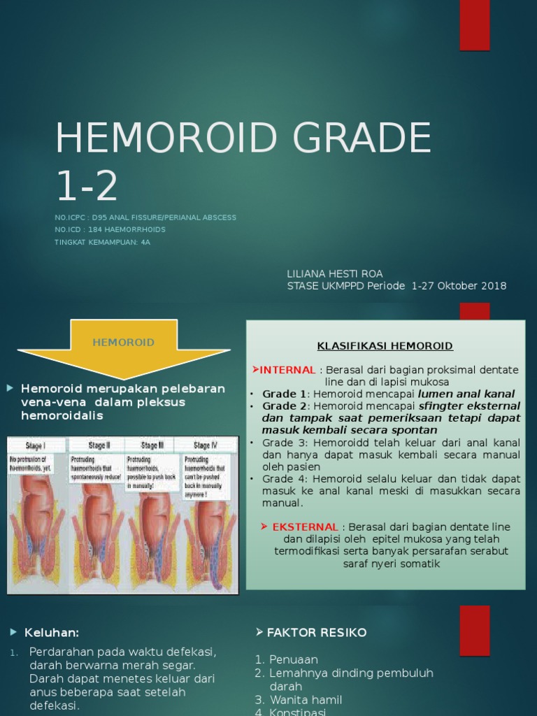 Hemoroid Grade | PDF