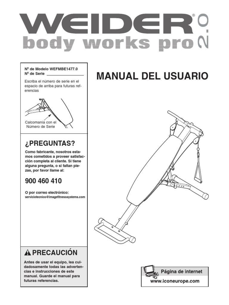 Weider Body Works PDF | PDF