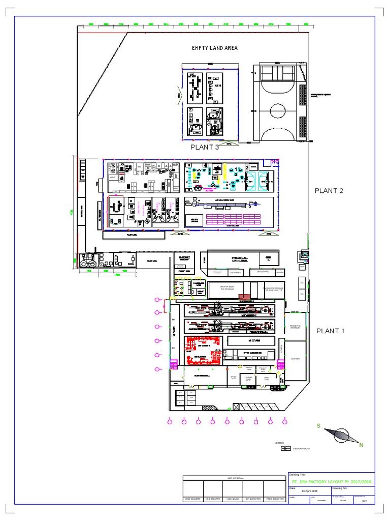 Factory Layout Plan 2017/2018 | PDF