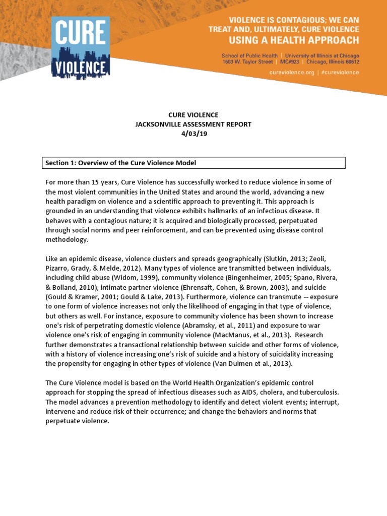 Cure Violence group releases detailed plan to reduce Jacksonville crime ...