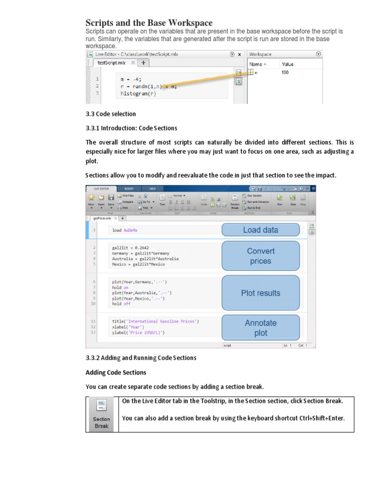 Matlab Fundamental 1 | PDF | Computer Data | Software Development