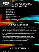 Moral Deliberation | PDF | Morality | Deliberation