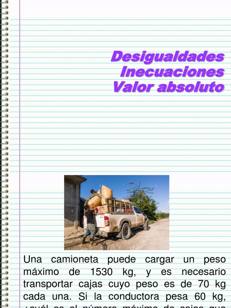Desigualdades e Inecuaciones. | PDF | Desigualdad (Matemáticas) | Intervalo (Matemáticas)