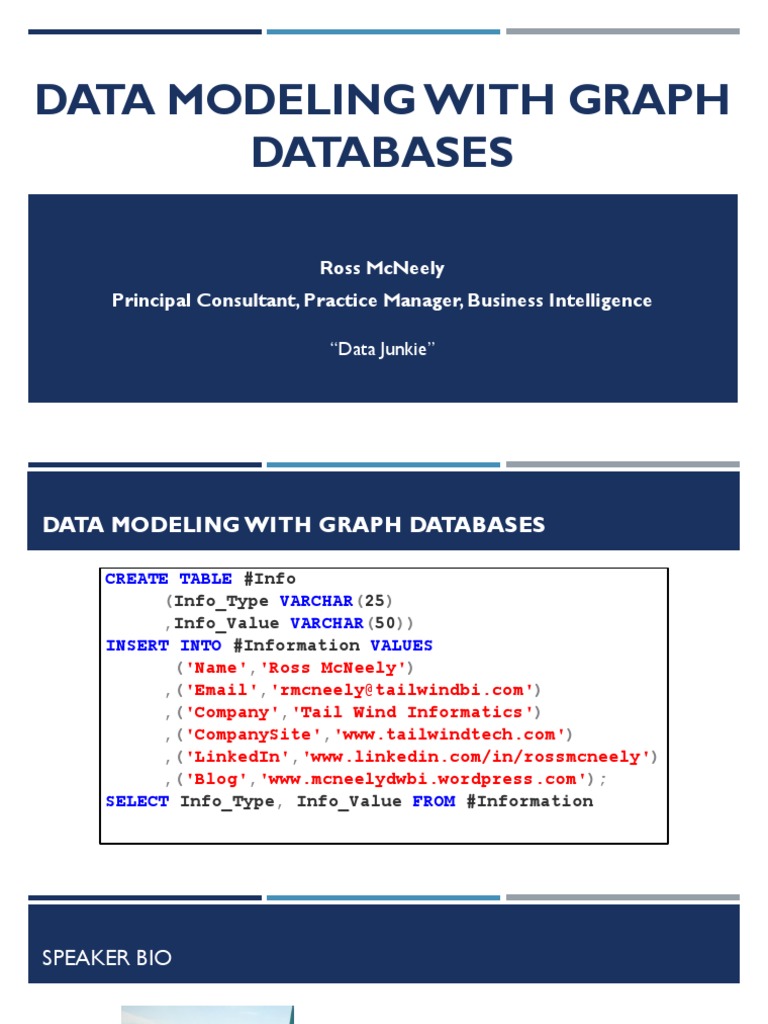 Data Modeling With Graph Databases | PDF | Relational Database | Data Model