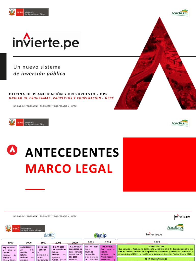 Invierte Pe | PDF | Presupuesto | Dinero