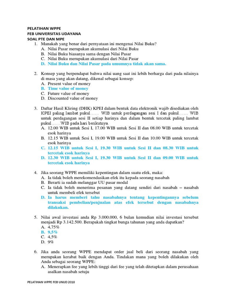 Soal TPM | PDF