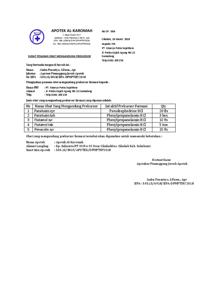 SP Prekursor Kinarya | PDF