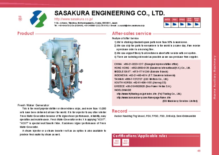 012 Sasakura Engineering | Download Free PDF | Ships | Watercraft