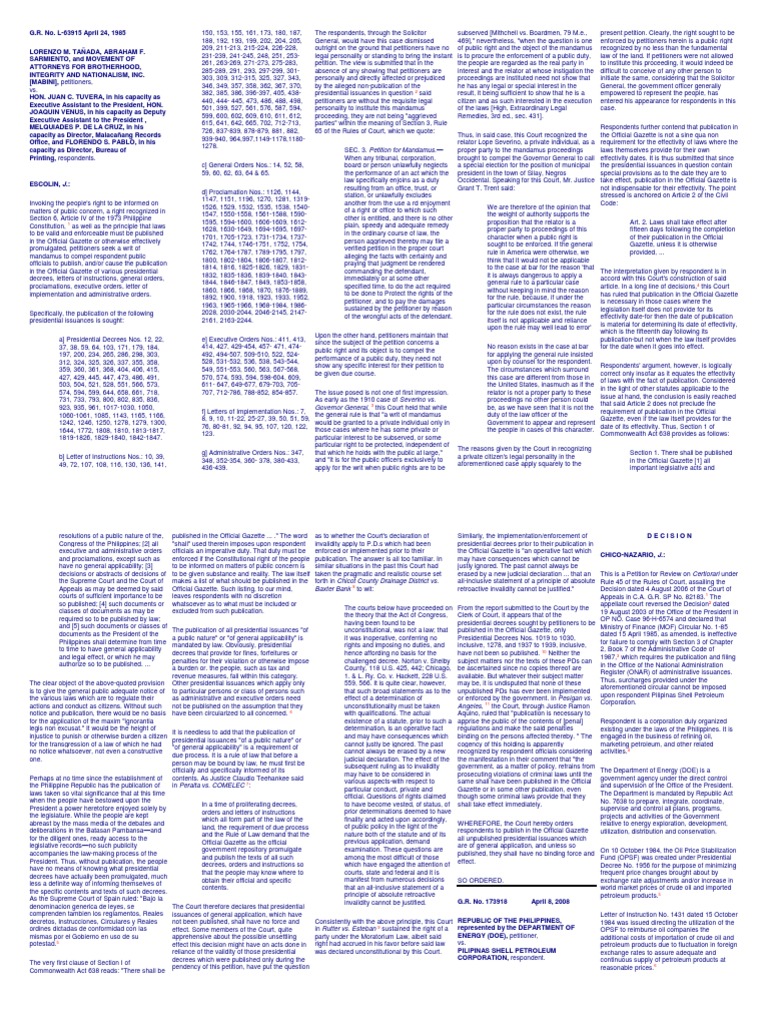 Civrev 8-6-18 | PDF | Mandamus | Legal Concepts