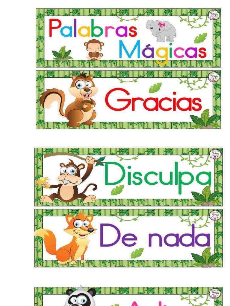 Palabras Magicas | PDF