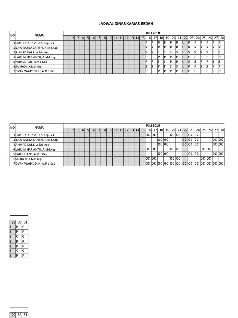 Jadwal Ok Unram Newww | PDF