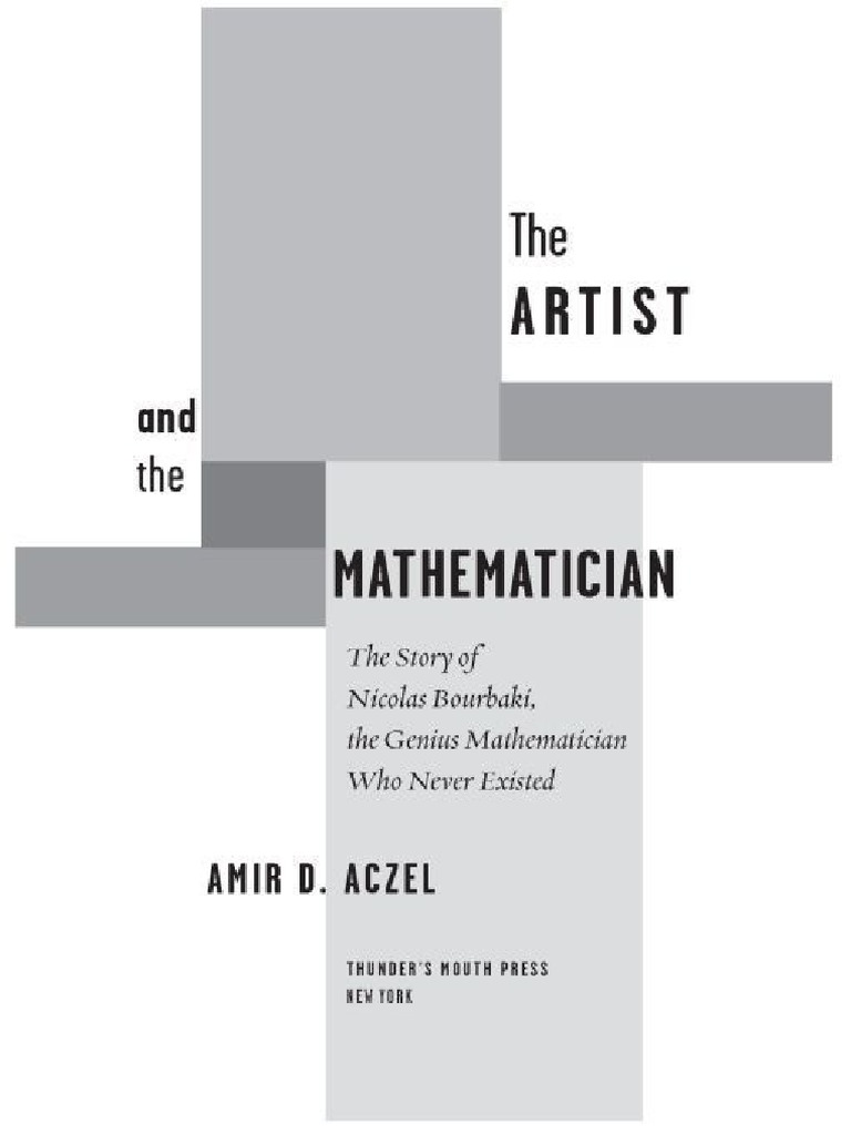 The Artist and The Mathematician - Amir Aczel | PDF