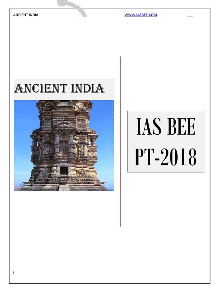 Ancient India History Overview | PDF | Vedas | Coins