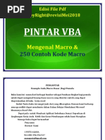 Kode VBA Excel Dasar untuk Pemula | PDF