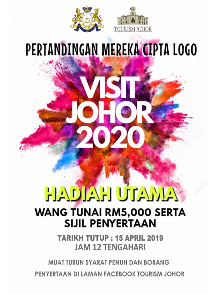 Pertandingan Mereka Cipta Logo Visit Johor 2020