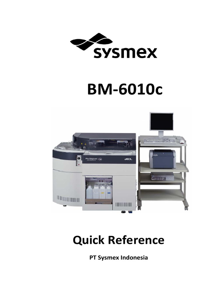 Quick Reference: PT Sysmex Indonesia | PDF