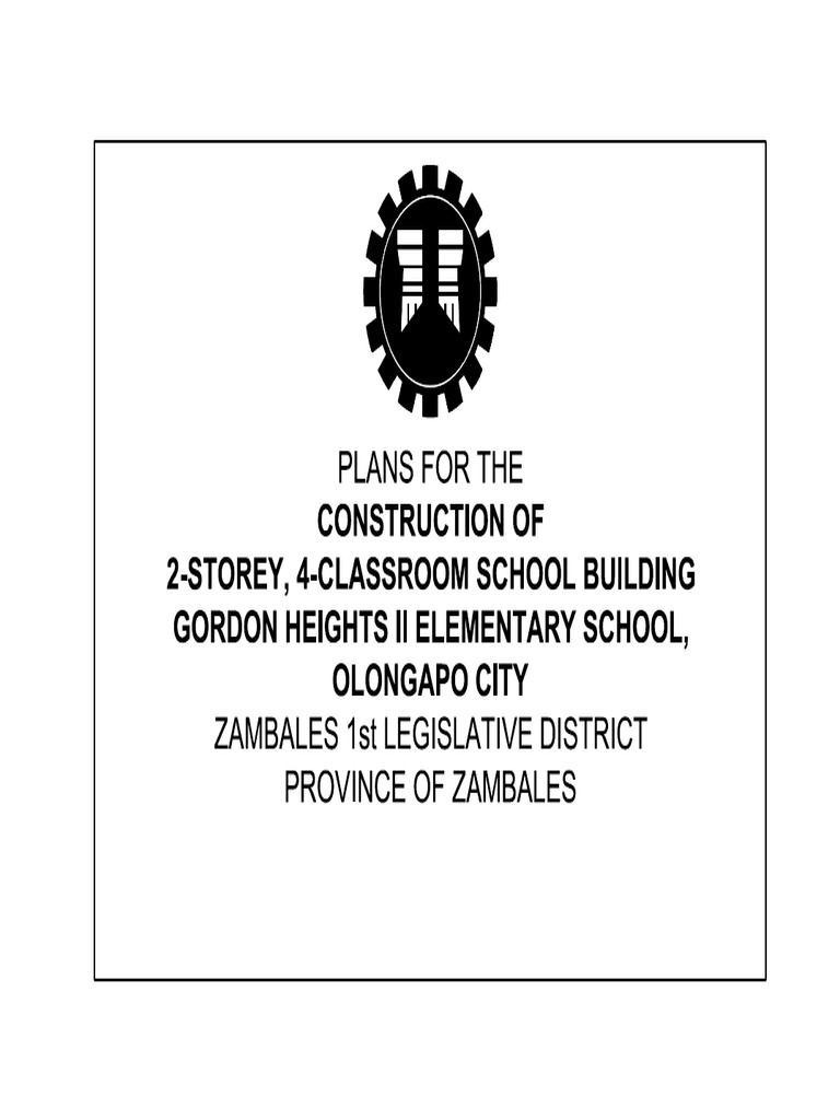2-Storey, 4-Classroom School Plan | PDF | Architectural Design ...