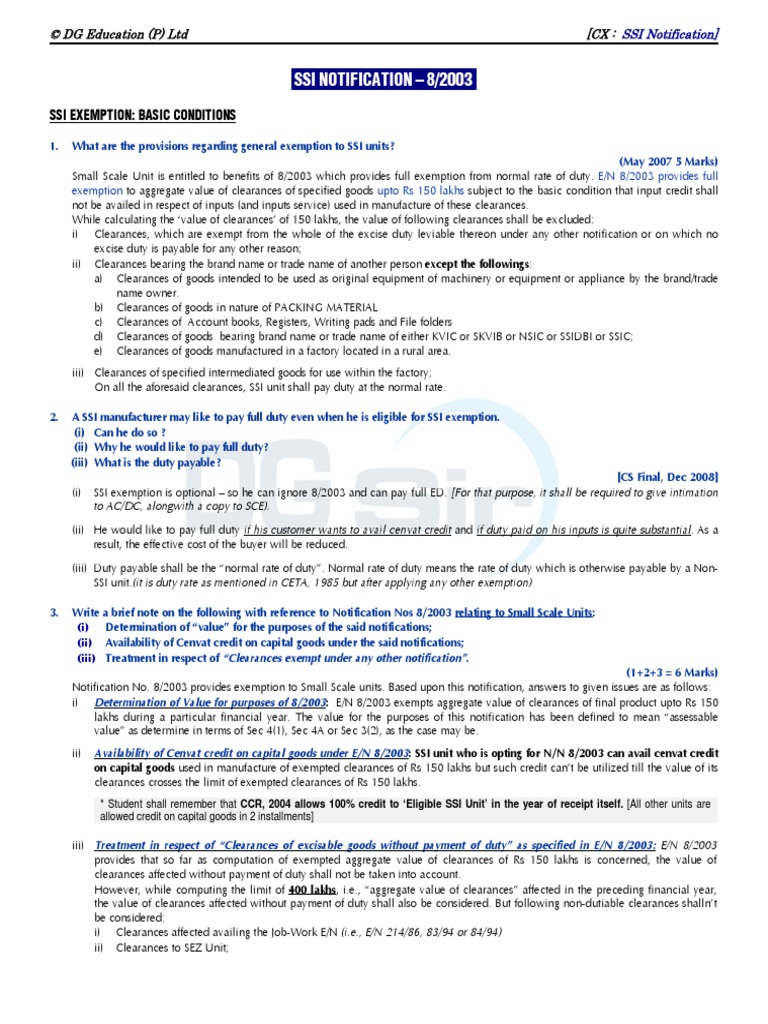 09 Ssi PDF | Download Free PDF | Value Added Tax | Supplemental ...