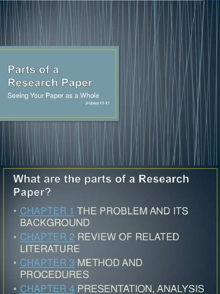 How To Present Chapter 4 | PDF | Data | Statistics