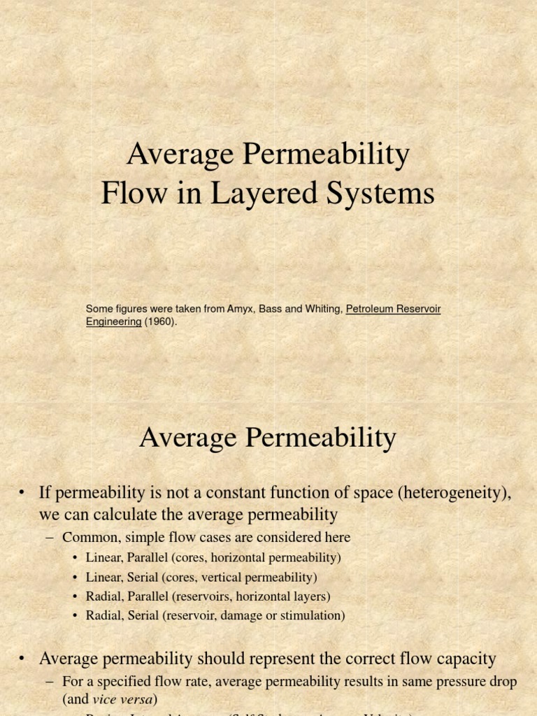 Lecture 12 | PDF | Permeability (Earth Sciences) | Physical Sciences