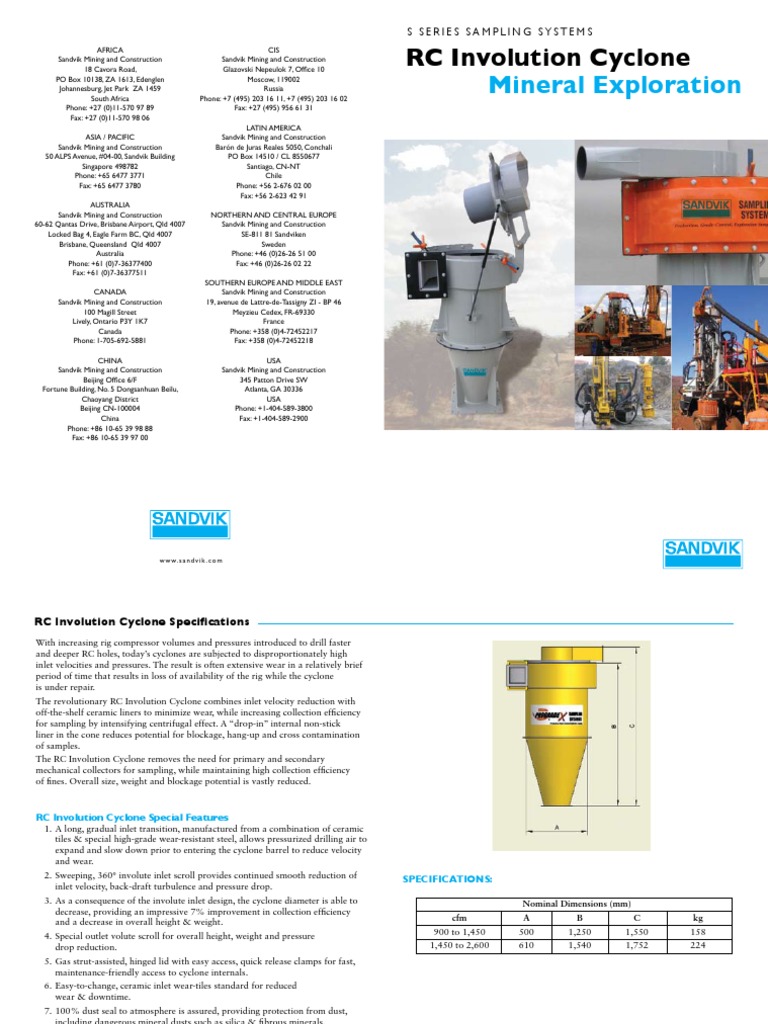 The RC Involution Cyclone: A Revolutionary Cyclone Design for Drill ...