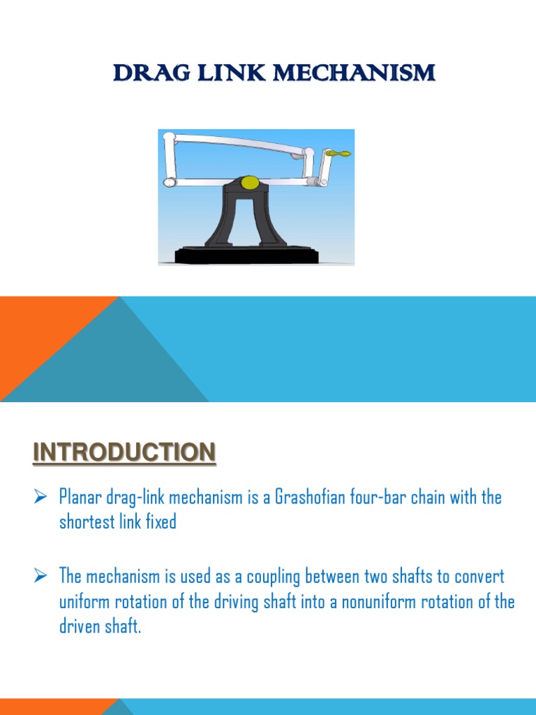 Drag Link Mechanism | PDF