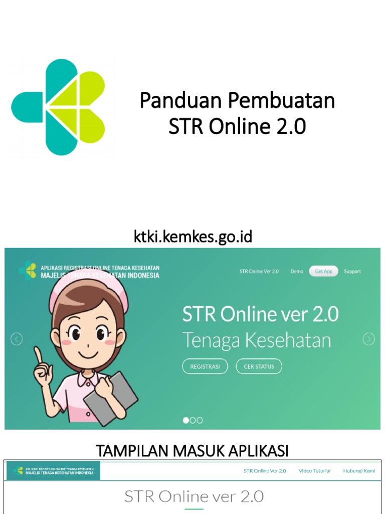 Panduan Pembuatan STR Ktki Baru | PDF