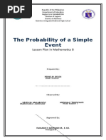Detailed Lesson Plan in Mathematics 8 Finding The Probability of Simple Events | PDF | Lesson ...