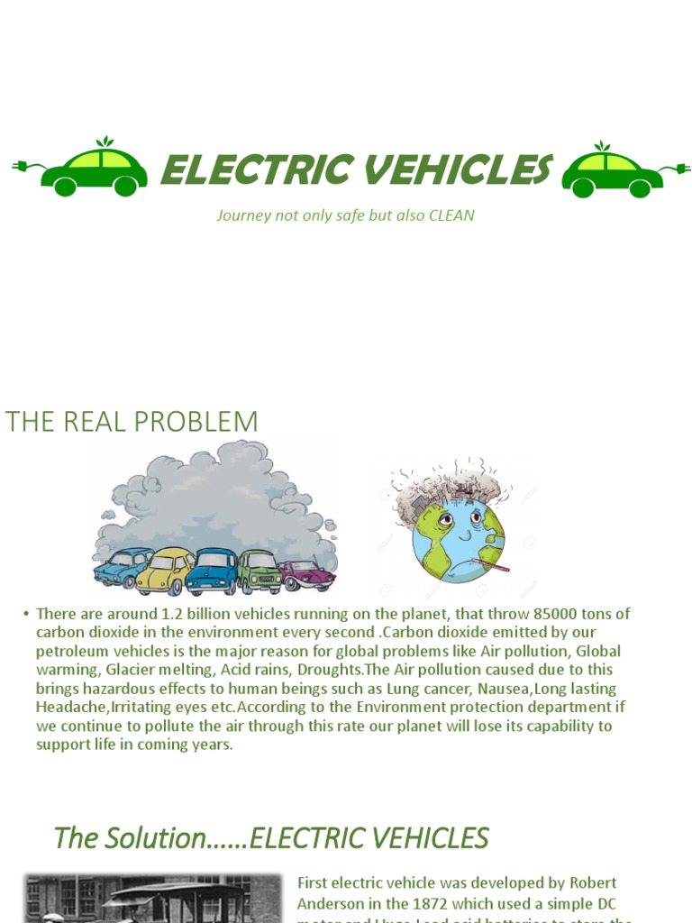 Electric Vehicles. | PDF | Electric Vehicle | Car