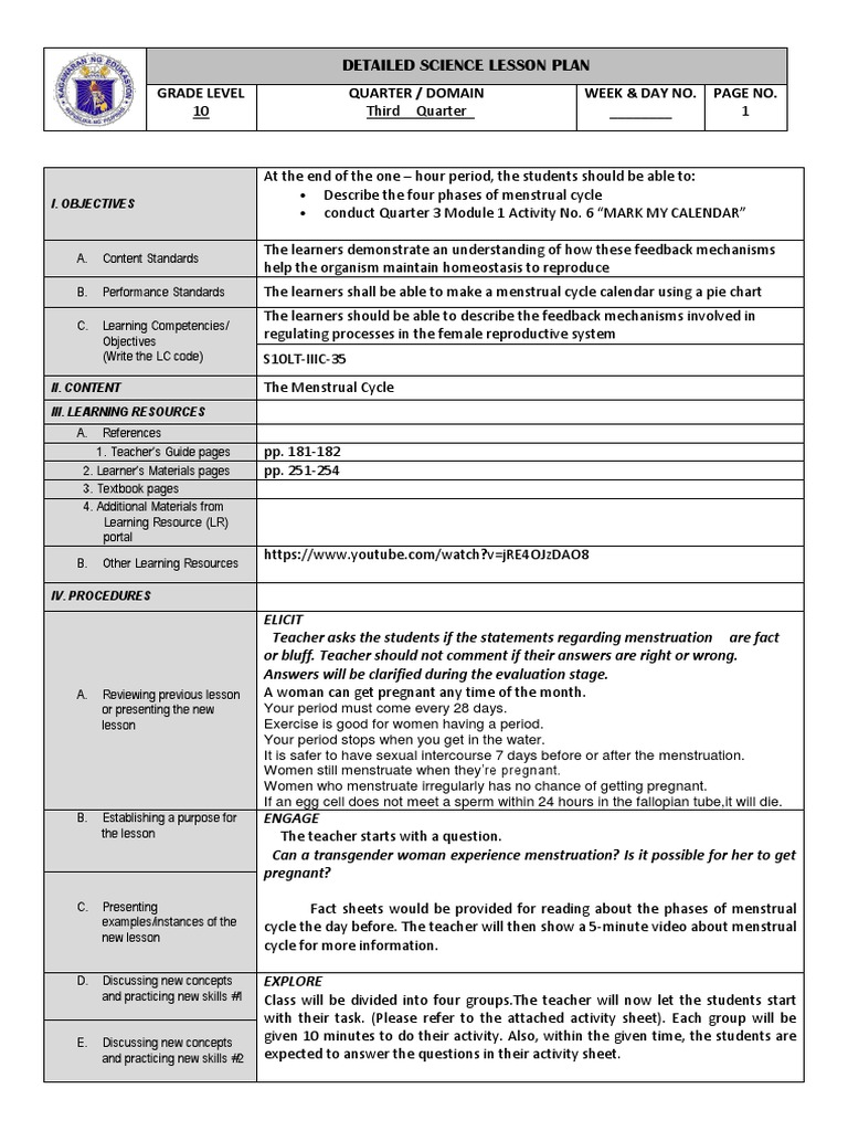 The Menstrual Cycle: Understanding the Phases through a Detailed ...
