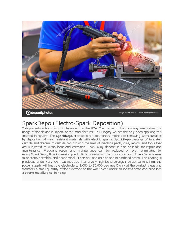 Spark Depo | Corrosion | Materials Science