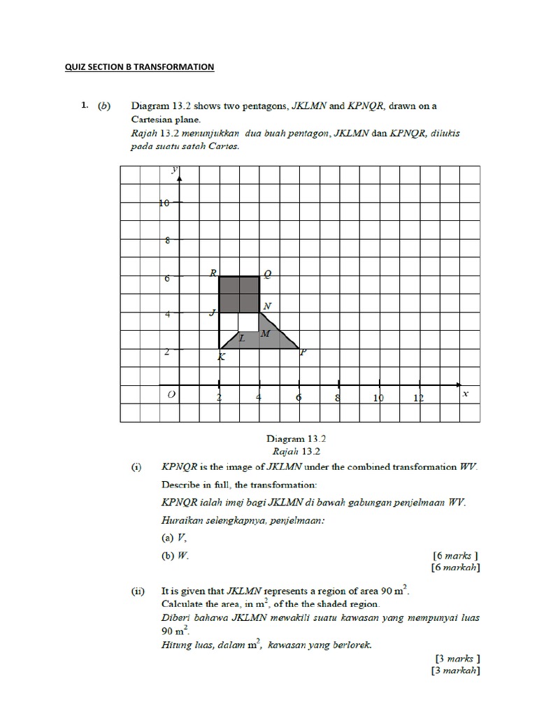 Latihan Bulatan, Penjelmaan, SPM Matematik | PDF | Science & Mathematics