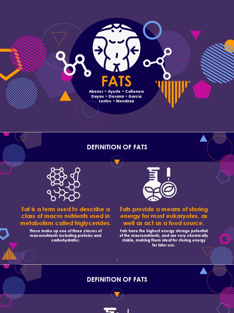Fats Report | PDF | Fat | Saturated Fat