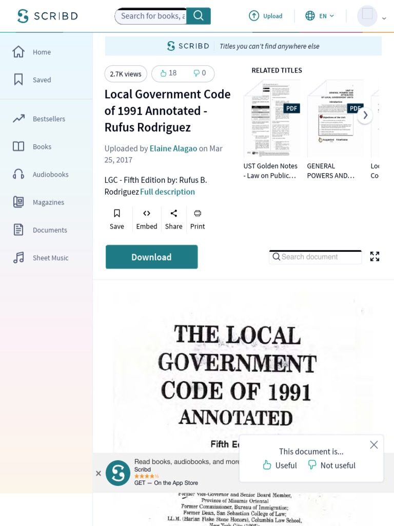 A guide to local government codes and related legal documents in the ...