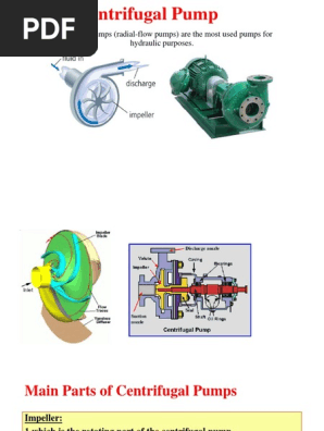 Centrifugal Pump Parts Ppt